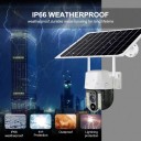 camera security WIFI Solar Powered Surveillance Camera V380 Pro App ...