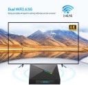 MK V04 Android 15.0 4K TV Box With Dual-Band WiFi 802.11, Ultra HD ...