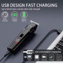 BezosMax 5 in 1 Beard Trimmer with Self-Sharpening Blades, Cordless ...