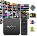MXQ PRO High Quality Android 4k 5G WIFI set Top TV Box 44 inch Blu-ray ...