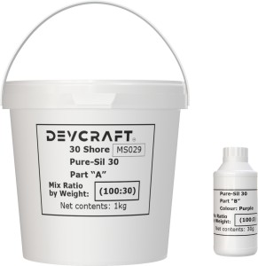 Devcraft General Purpose Curing Silicone and Catalyst Adhesive | Makro