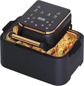 Just Simplified 1700W Power Smart Touch Temp Control Large Air Fryer ...