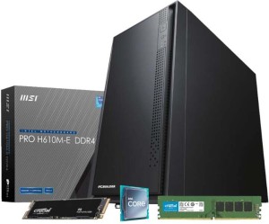 PC Builder Core i3 (8 GB/500 GB SSD/Windows 11 Home/0 Inch Screen) | Makro
