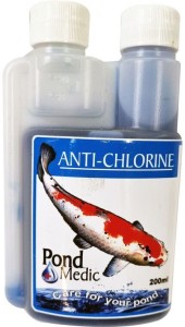 Pond Medic Anti-Chlorine 200ml Solvent Aquarium Cleaner Aquarium Cleaner for Fresh Water | Makro
