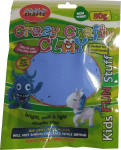 Crazy Crafts Crazy Crafty Clay 50g - Royal Blue Clay Art & Moulding Art ...
