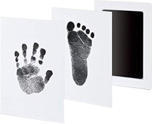 Synergy360 POU Safe Baby Hand and Footprint and Pet Paw Stamp Print Kit - Inkless Clay Art ...