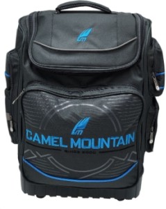 Camel Mountain Hard Base 2 Wheel School Trolley Backpacks Waterproof ...