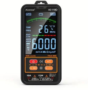 Digital multimeter AS-118D Digital Battery Tester | Makro