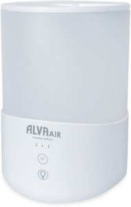 ALVA AIR Ultrasonic Humidifier | Diffuser | 2.5L Capacity | 7 Colour LED Lights | Aromatherapy ...