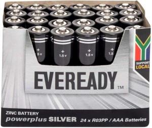 Eveready Power Silver AAA Zinc Chloride Battery | Makro