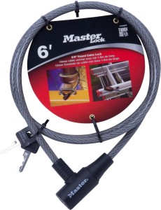 MASTER LOCK Master Keyed Cable Cycle Lock | Makro