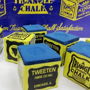 uni Triangle Chalk (Box of 12) - Blue Cue Chalk | Makro