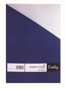 CROXLEY BINDING COVERS CLEAR PKT 100 Binder Index Divider | Makro