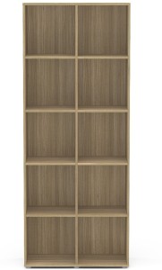 Click Furniture 10 Cube Brown Bookcase MDF Free Standing Book Shelf | Makro