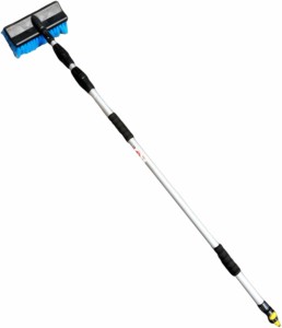 Generic Telescopic Solar Panel Cleaning Broom With Hosepipe Attachment ...