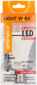 Lightworx 12 W Round E27 LED Bulb | Makro