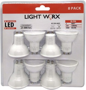 Lightworx 3 W Spot GU10 LED Bulb | Makro