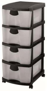 MB HAVEN GROUP Maxi Storage Drawer Plastic Free Standing Chest of ...