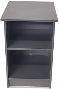 Flatpack DIY London 2 Shelf Cabinet 45cm - Storm Grey Engineered Wood ...