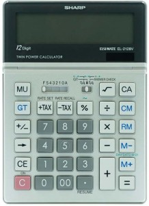 sharp Semi-Desk Calculator Basic Calculator | Makro