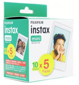 Fujifilm MINI INSTAX WHITE - 50 SHEET Film Roll | Makro