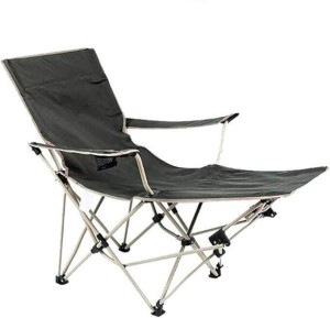 Perfect Dealz Folding Camping Lounge With Footrest Foldable Chair | Makro