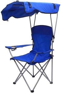 Riczil Camping With Canopy Blue Foldable Chair | Makro
