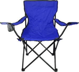 LMA Metal Frame Folding Camping & Beach With Carry Bag Foldable Chair ...