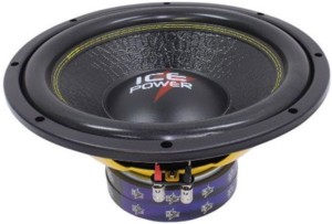 Ice Power IPS-122D4 Subwoofer Rear Deck Mounted Round Car Speaker | Makro