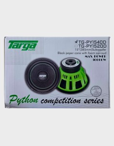 TARGA TG-PY1540D Subwoofer Rear Deck Mounted Round Car Speaker | Makro