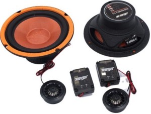 Targa TG-COMP65KIT Component Door Mounted Round Car Speaker | Makro