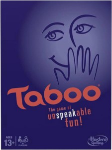 Taboo Classic unspeakable Family Fun Group Board Game Cardboard Social Skills Card Game | Makro