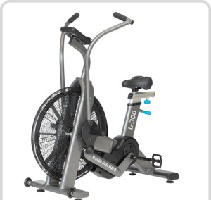 HOME GYM L-300 - Dual Chain System Air Bike - Commercial Indoor Cycles ...