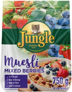 Jungle Muesli Mixed Berries Pouch | Makro