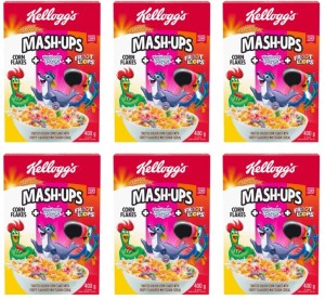 Kellogg's Mash-Ups – Toasted Golden Corn Flakes & Fruity Flavoured ...