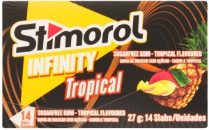 Stimorol Infinity Sugarfree Tropical Chewing Gum | Makro