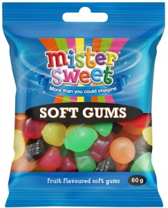 Mister Sweet Soft Gums Fruity Flavoured Jelly Sweets | Makro