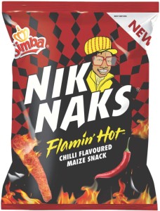 Simba Nik Naks Flamin Hot Chilli Flavoured Maize Snack Puffcorn | Makro