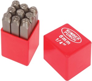 Mastercraft Number Punch Set Home Combination Chisel Set | Makro