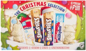 Nestle The Christmas Selection Milkybar and Smarties Milk Chocolate ...