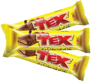 NESTLE Tex Crispy Wafer Bars Covered in Milk Chocolate 24 x 18g Milk ...