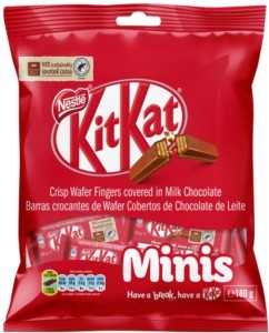 Nestle Mini KitKat Bar 180g pack Milk Chocolate Bars | Makro