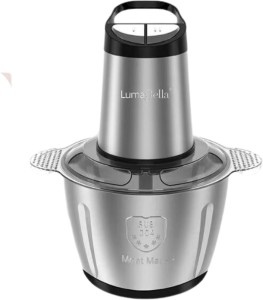 LumaBella LB-56009 Electric Vegetable & Fruit Chopper Stainless Steel ...