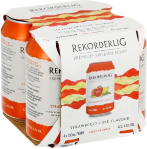 Rekorderlig Strawberry-Lime Premium Swedish Cider | Makro