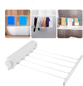 Generic 5 Line Laundry Line Plastic Retractable Clothesline | Makro