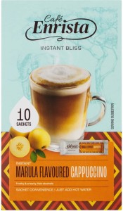 Cafe Enrista Marula Flavoured Cappuccino Instant Coffee | Makro