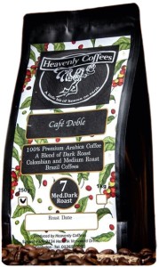 Heavenly Coffees Café Doble Medium Dark Roast Coffee - 250g Filter ...