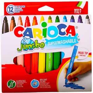 Carioca Jumbo felt tip Shaped Colour Pencil | Makro
