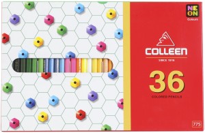 Colleen COLLEEN Assorted Pencil Colours 36's Normal Shaped Colour ...