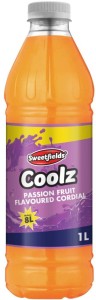 Sweetfields Coolz Passion Fruit Flavoured Cordial | Makro